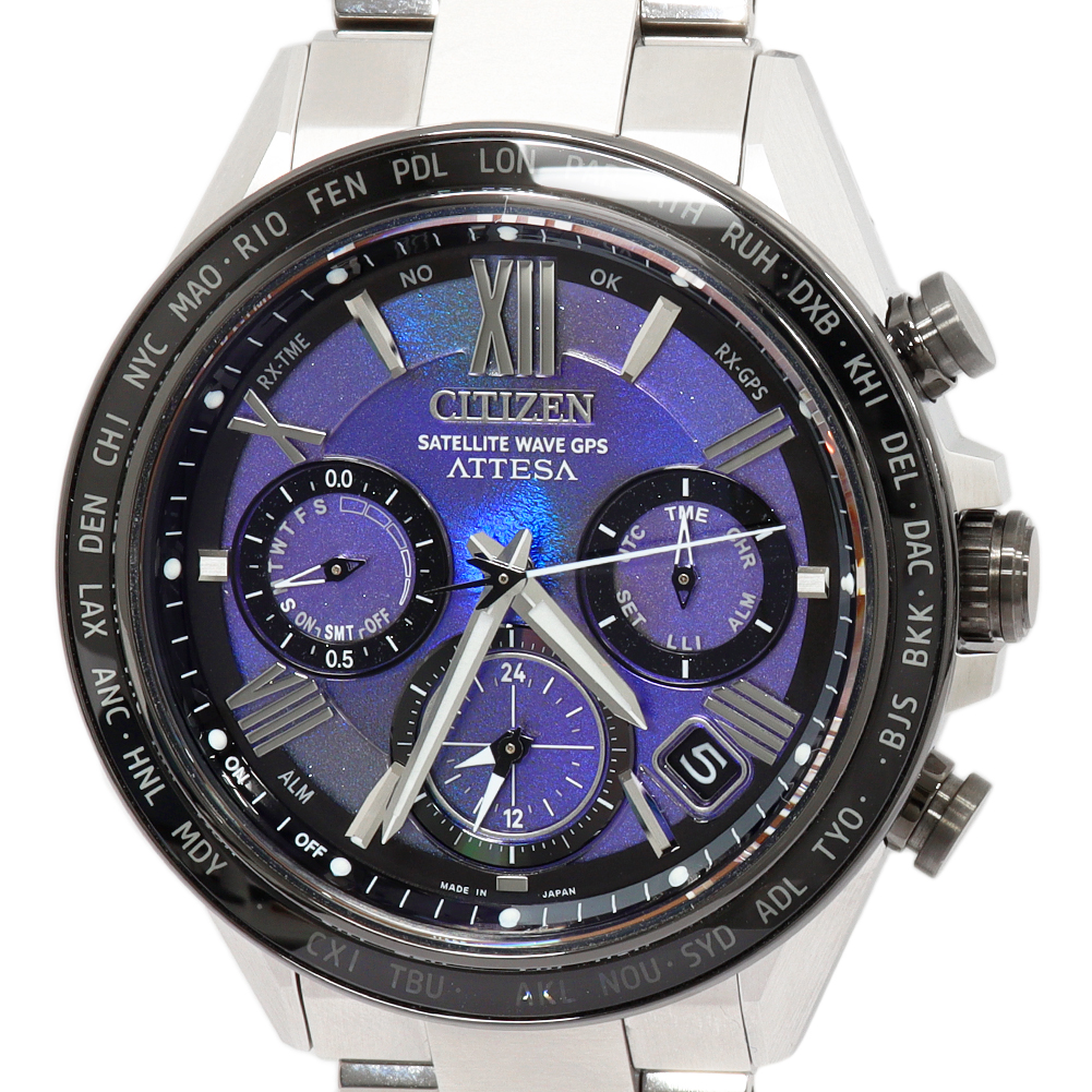 商品詳細｜CITIZEN(シチズン) アテッサ アクトライン UNITE with BLUE 世界2400本限定 CC4075-50L ...