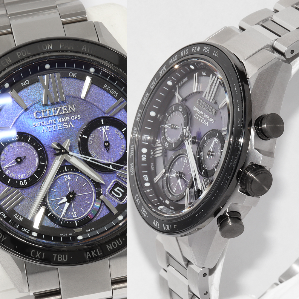 商品詳細｜CITIZEN(シチズン) アテッサ アクトライン UNITE with BLUE 世界2400本限定 CC4075-50L ...